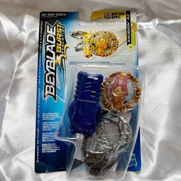 Toys | Beyblade Burst Evolution Anubion A2 Blue Standard Size | Poshmark